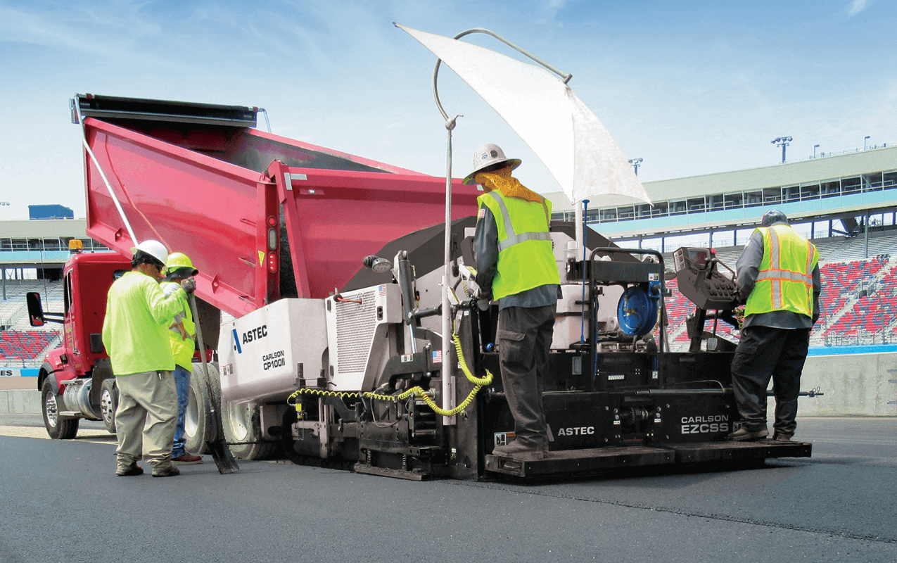 Carlson CP100 II Commercial Class Asphalt Paver - Astec