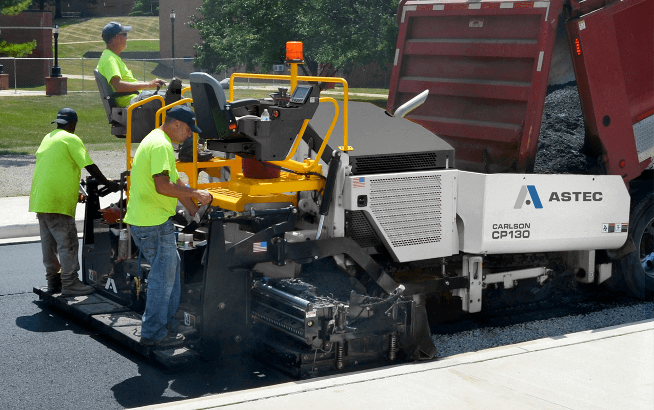Carlson CP130 Commercial Class Asphalt Paver - Astec