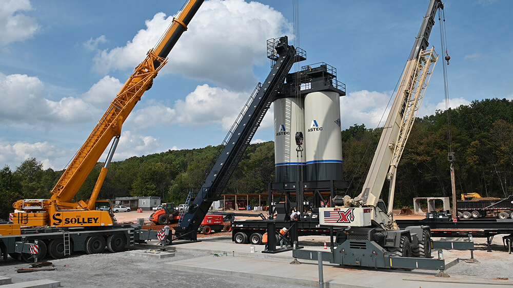Asphalt Plant Construction & Relocation Service - Astec