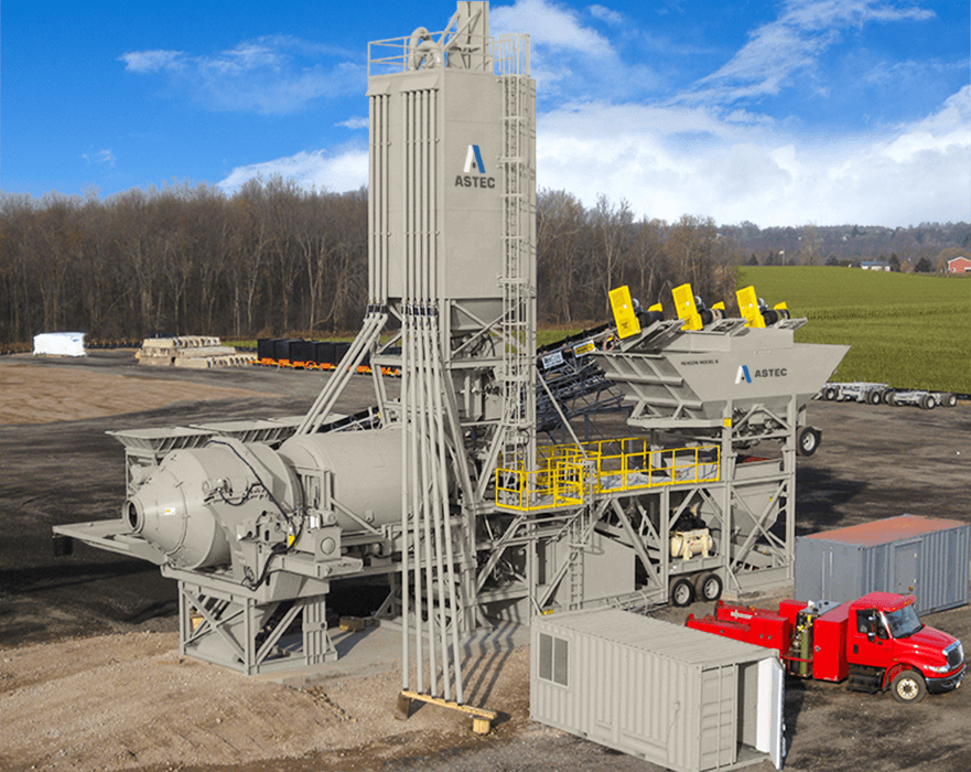 RollMaster Horizontal Reversing Mixers - Astec