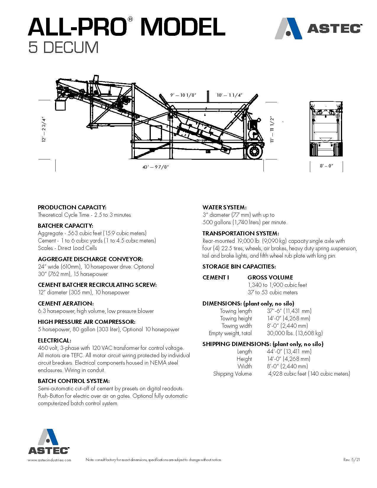 CON-E-CO ALL-PRO® Series - Astec