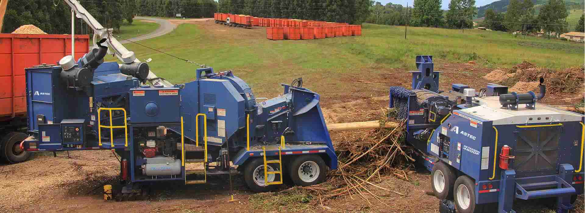 Peterson 5900E Disc Chipper - Astec