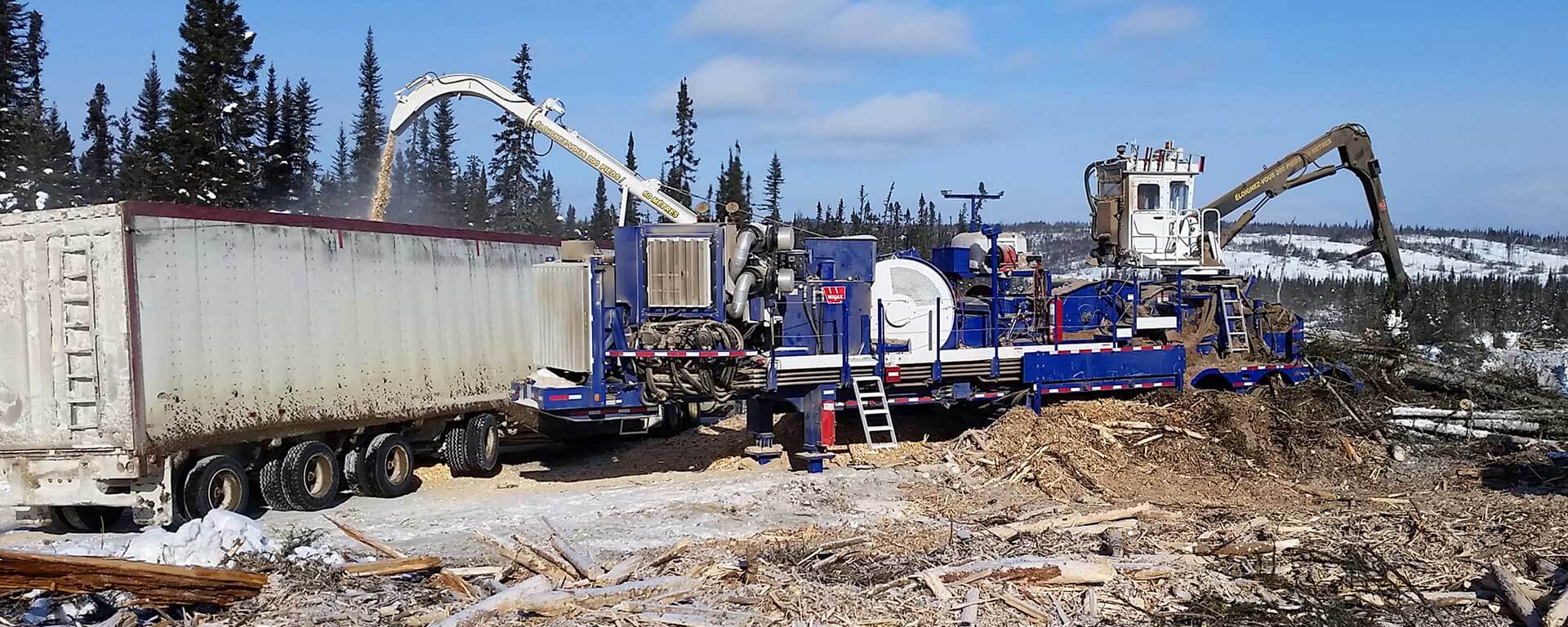 Peterson 5000H Whole Tree Chipper - Astec