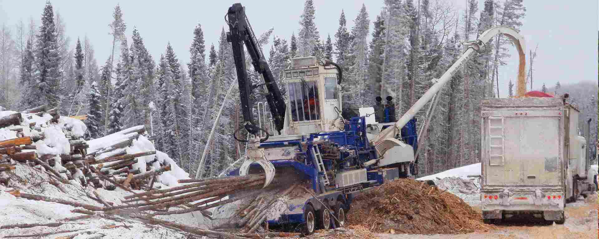 Peterson 5000H Whole Tree Chipper - Astec