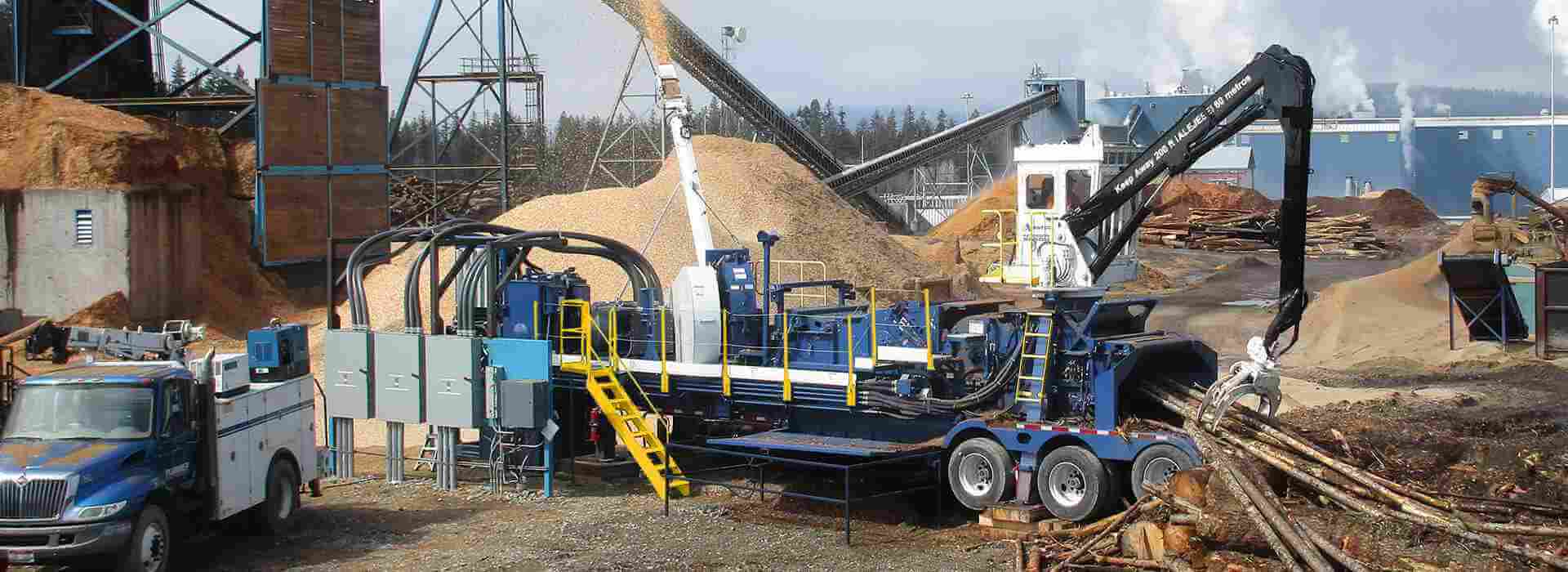 Peterson 5000H Whole Tree Chipper - Astec