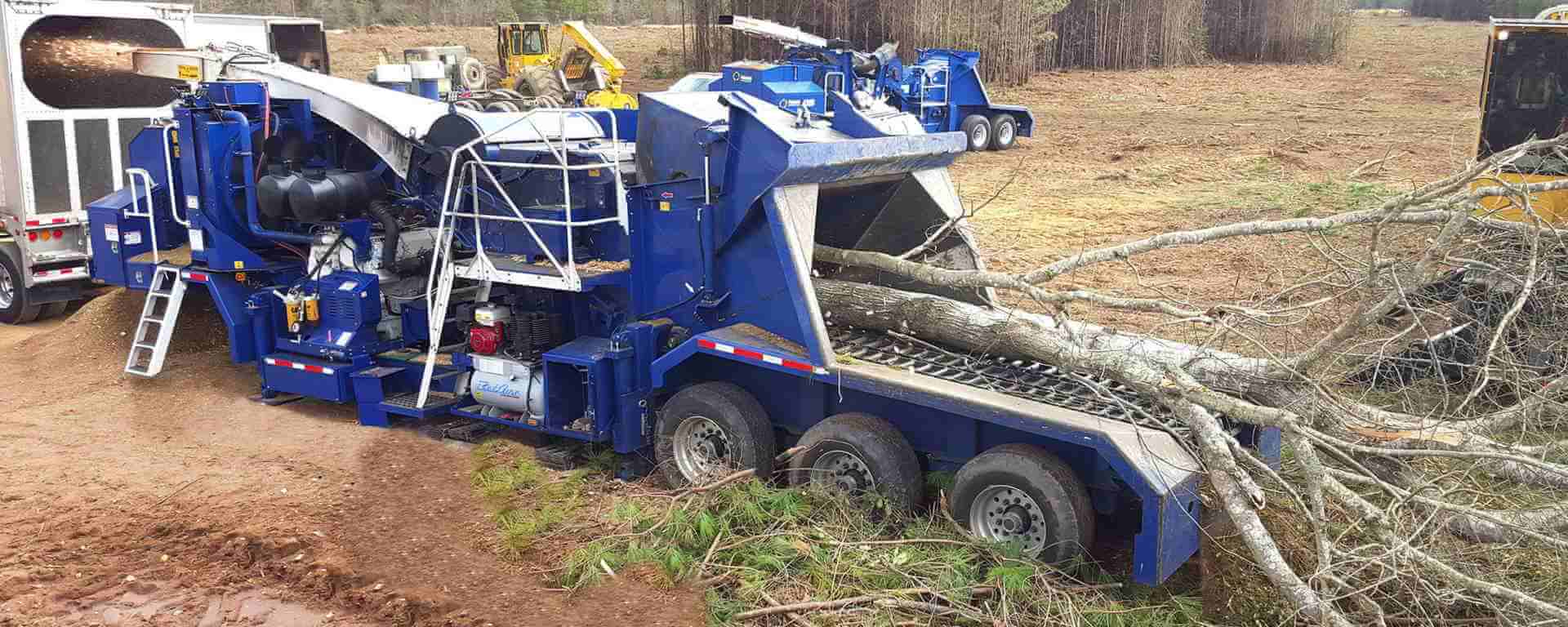 Peterson 6300B Drum Chipper - Astec