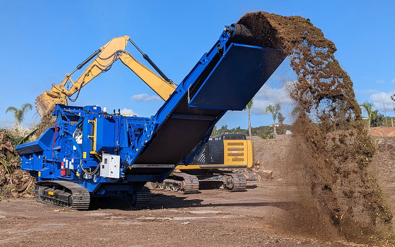 Peterson 5710E Horizontal Grinder - Astec